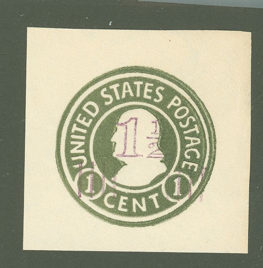 US U521 1925 cut corner - Franklin; imperf, green | United States ...