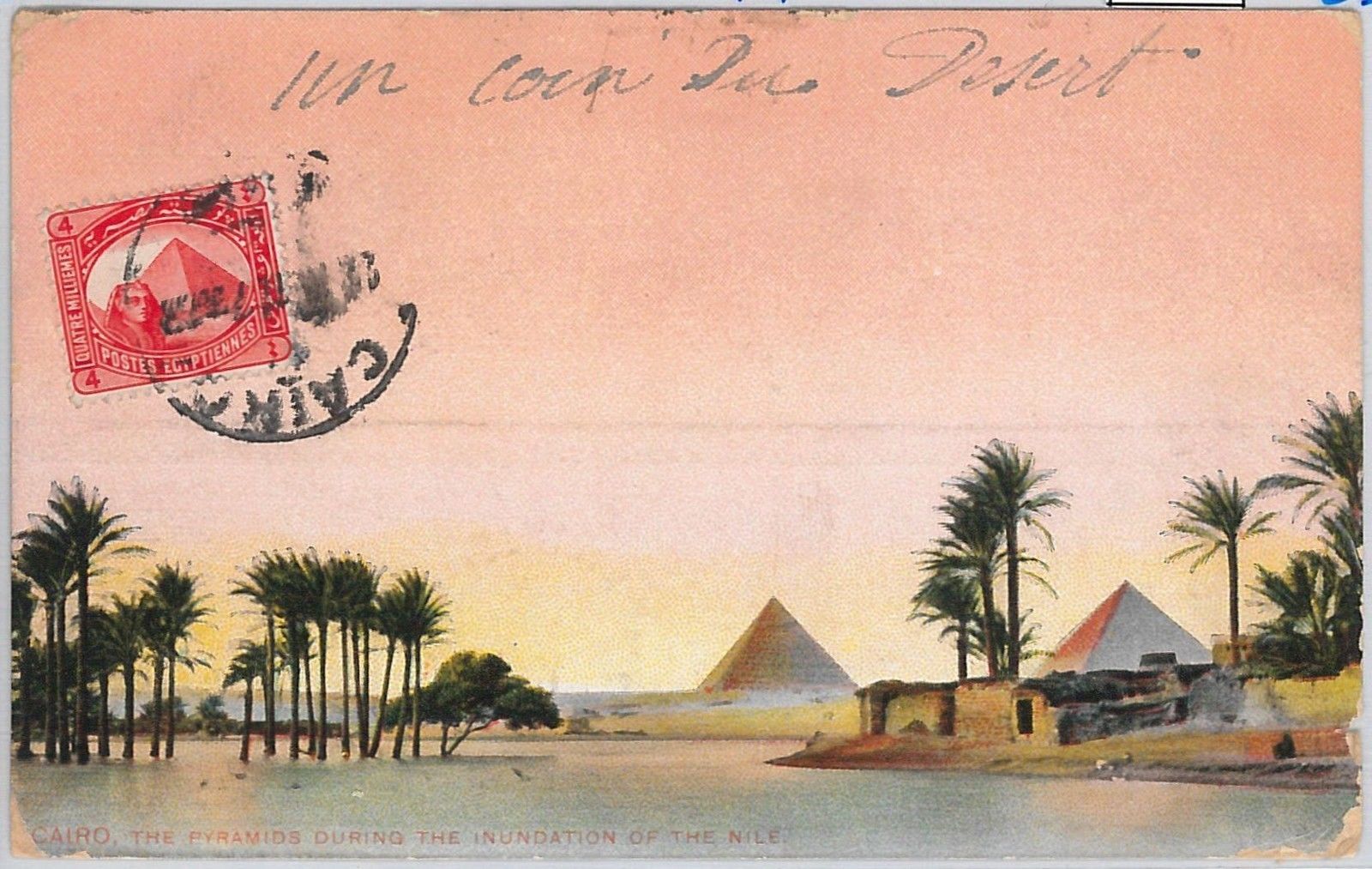 57400 - Egypt - Postal History: Maximum Card 1911 - Architecture ...