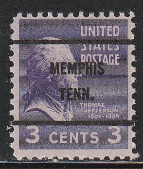 Precancel - Memphis, TN - PSS 807-61 | United States, Stamp / HipStamp