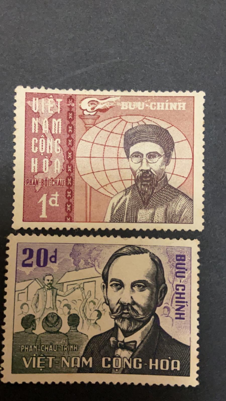 O) 1967 Vietnam, Phan BOI Chau, Adressing Crowd, Issued to Honor ...