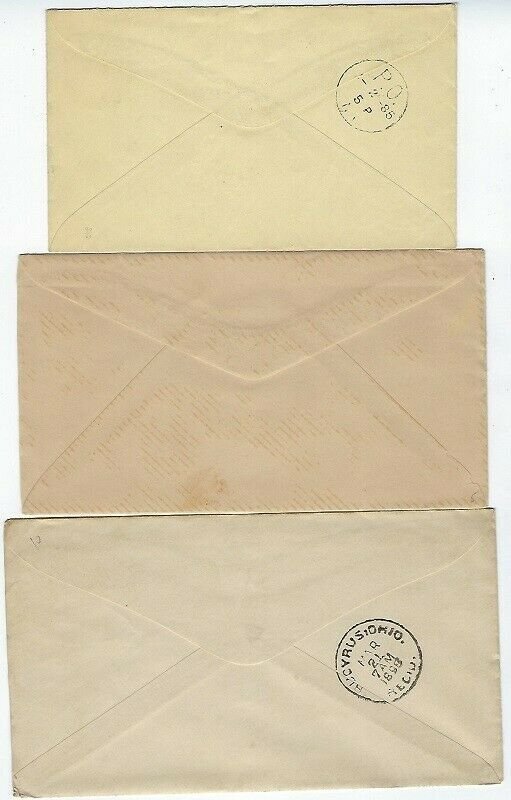 18 Assorted Stamped Envelopes Late 1800s Early 1900s - Q119 | United ...