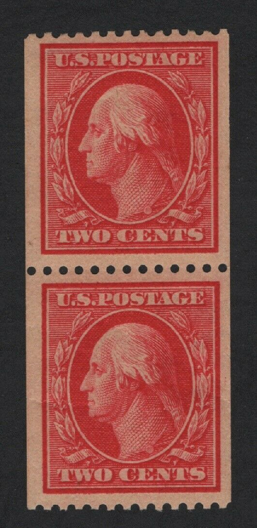 United States MINT Scott Number 386 COIL PAIR MNH VF-XF - BARNEYS ...