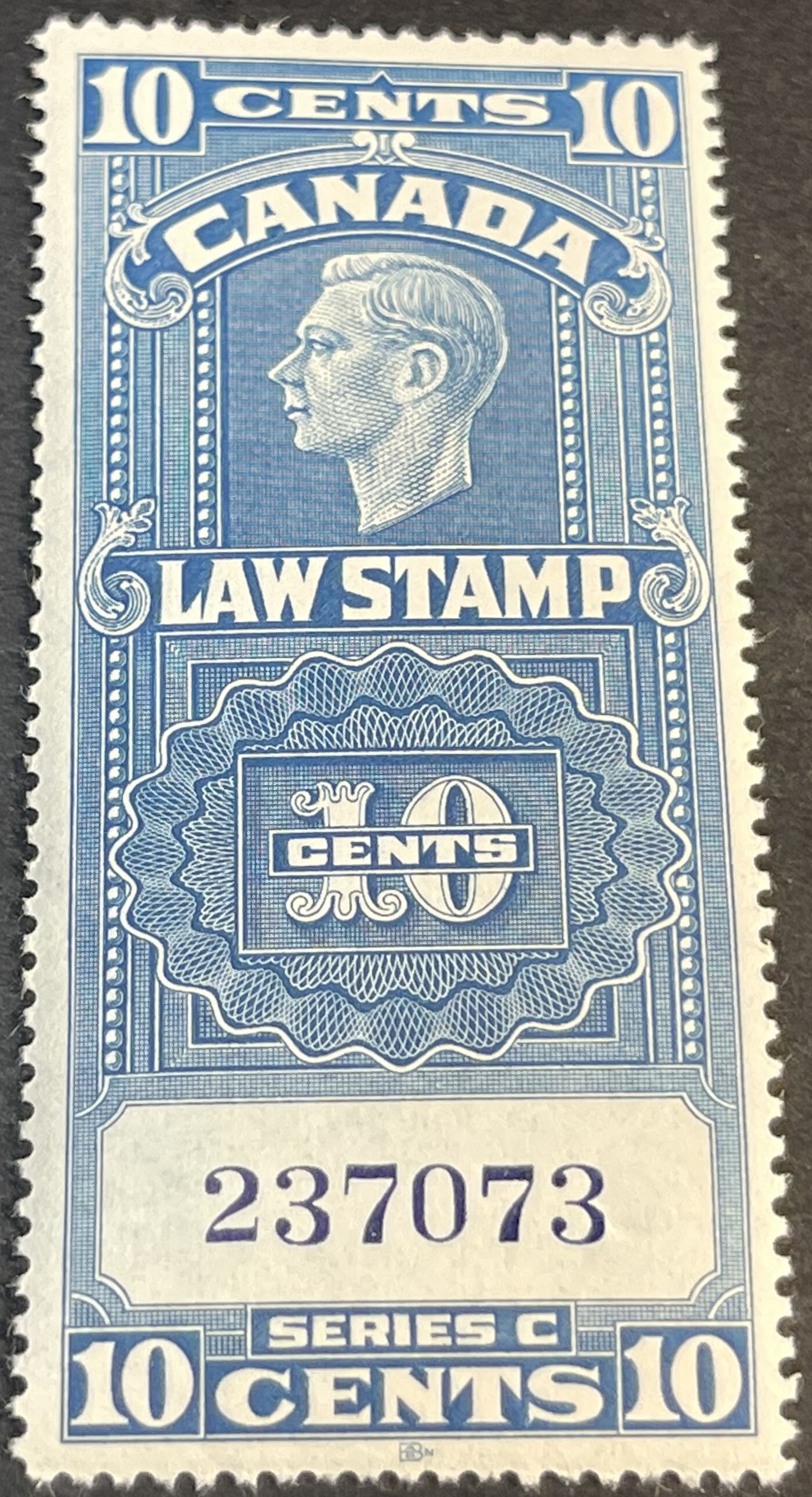 Canada # Fsc21-Mint Never/Hinged-Fed/Supreme Court LAW Stamp-Blue-1938 ...
