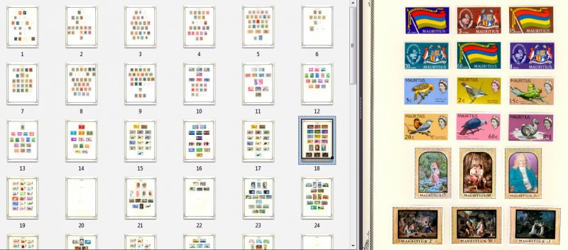 ULTIMATE PRINTABLE WORLD STAMP ALBUM PAGES (+46.000 PDF color ...