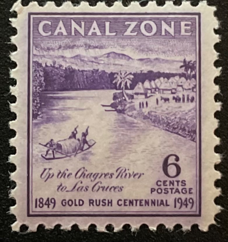 Canal Zone #143 *MH* Single Gold Rush SCV $.65 L48 | United States ...