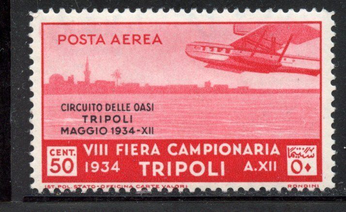 libya # C38, Mint Hinge, Toning on back. (L5) | Africa - Libya, Air ...