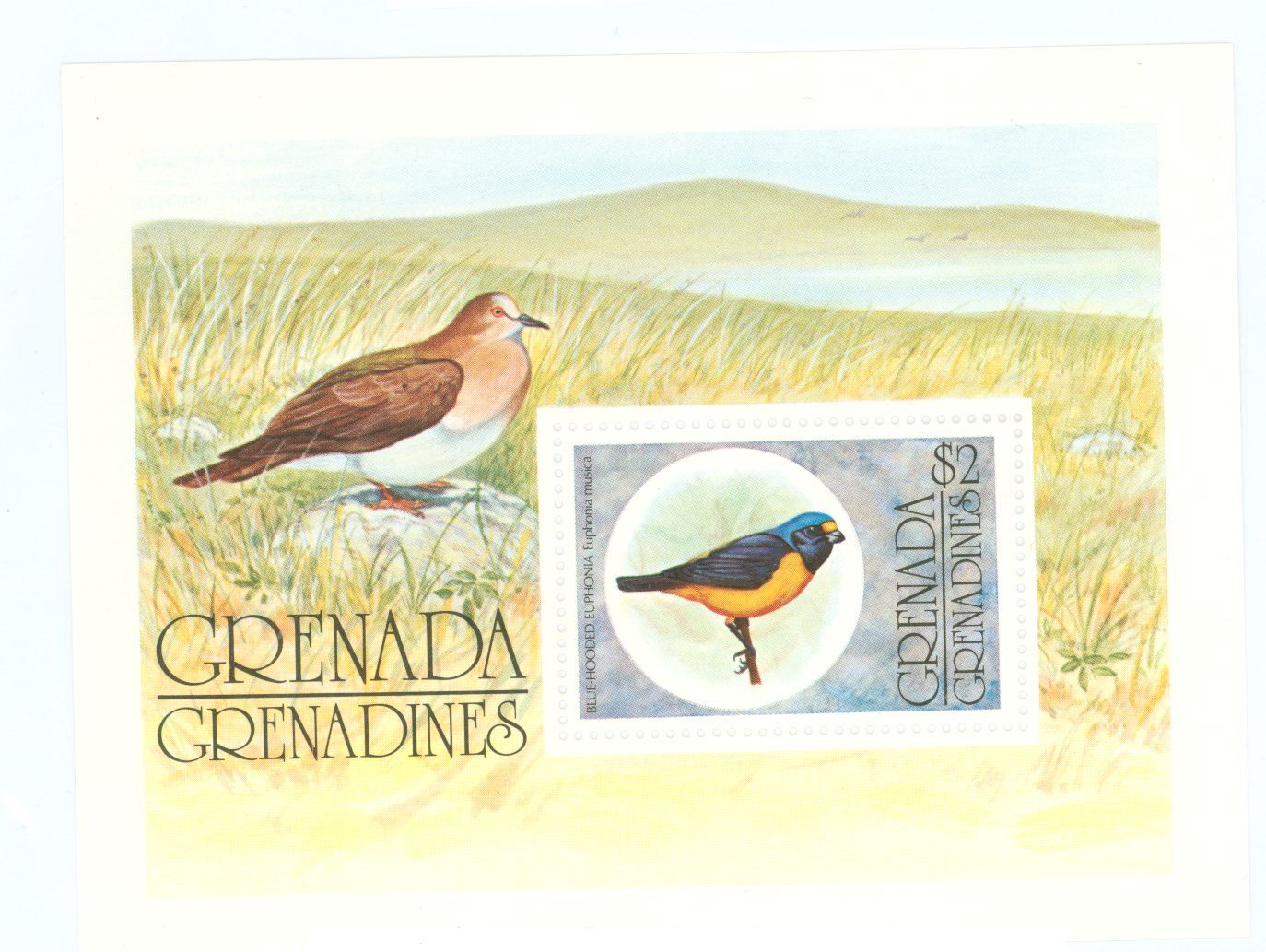 Grenada Grenadines #152 Souvenir Sheet (Flowers) | Caribbean - Grenada ...