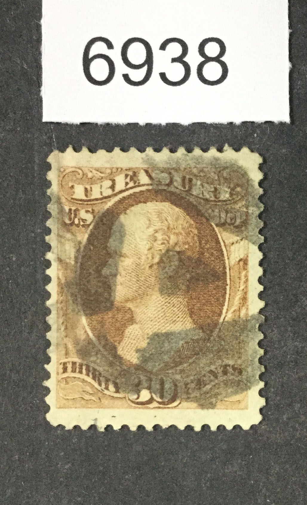 US Stamps # O112 Soft Porous Paper VF Jumbo $550 LOT #A 6938 | United ...