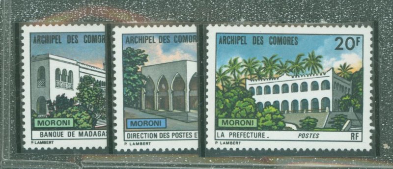 Comoro Islands (includes Grand Comoro) #111-113 Single (Complete Set ...