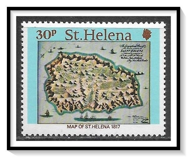 St Helena #351 Ancient Maps Charts MNH | Worldwide - South Atlantic ...