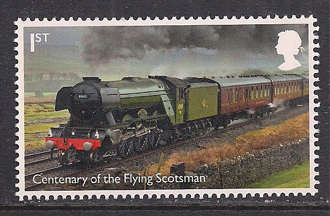 GB 2023 QE2 1st Flying Scotsman 60103 picture stamp Umm SG 4784 ( E450 ...