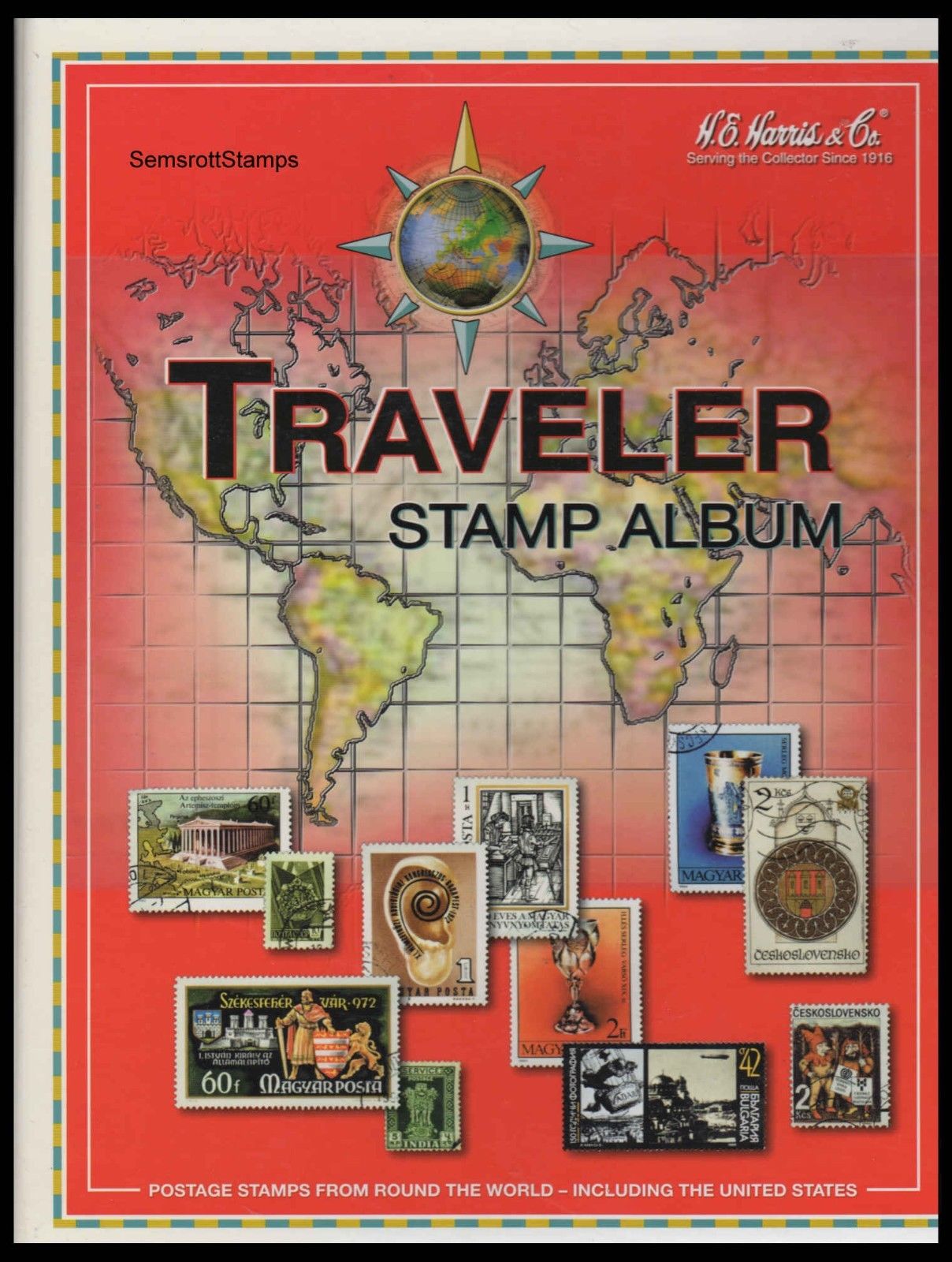 New HE Harris - Traveler Stamp Album Complete With Pages - Brand NEW ...