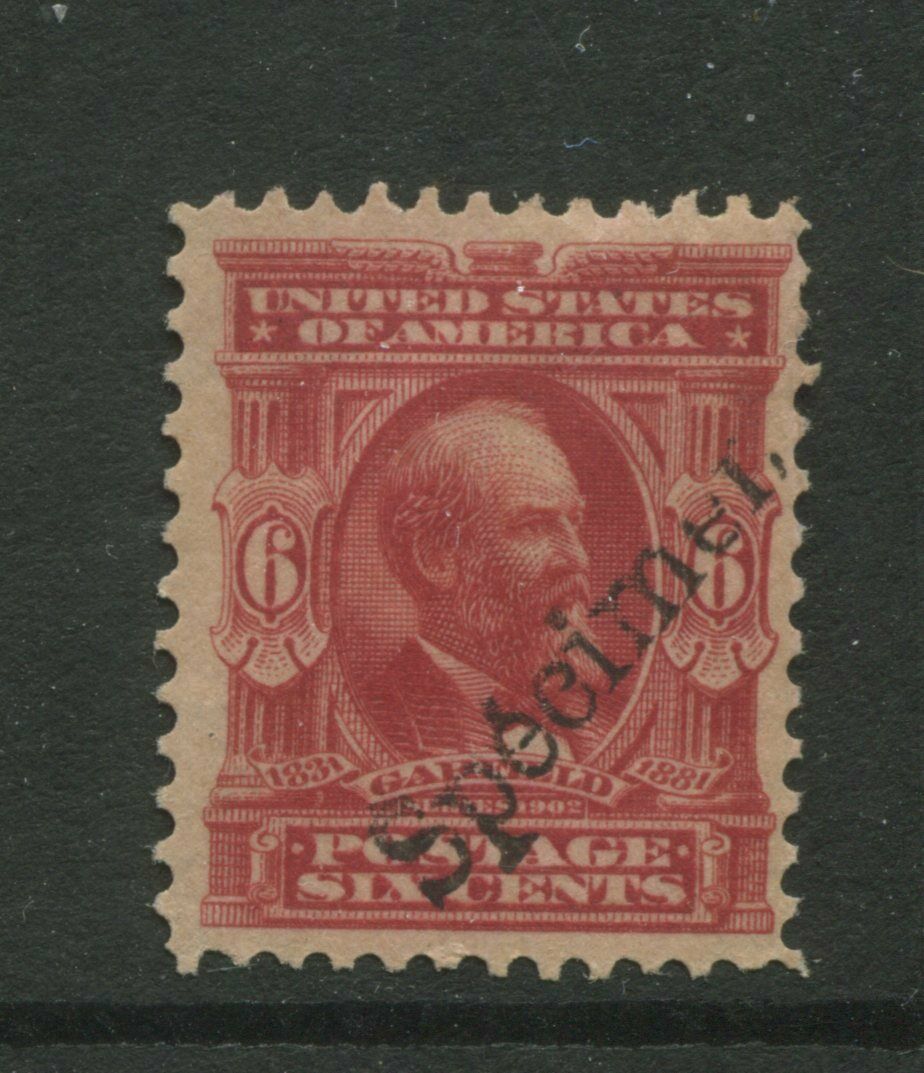 305S Variety Specimen Overprint Unused Stamp (L1140-22) *SEE APEX CERT ...