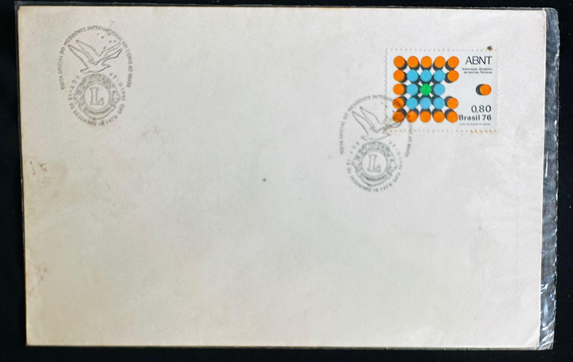 CM) 1976. Brazil. Abnt Logo. FDC. XF | Central & South America ...