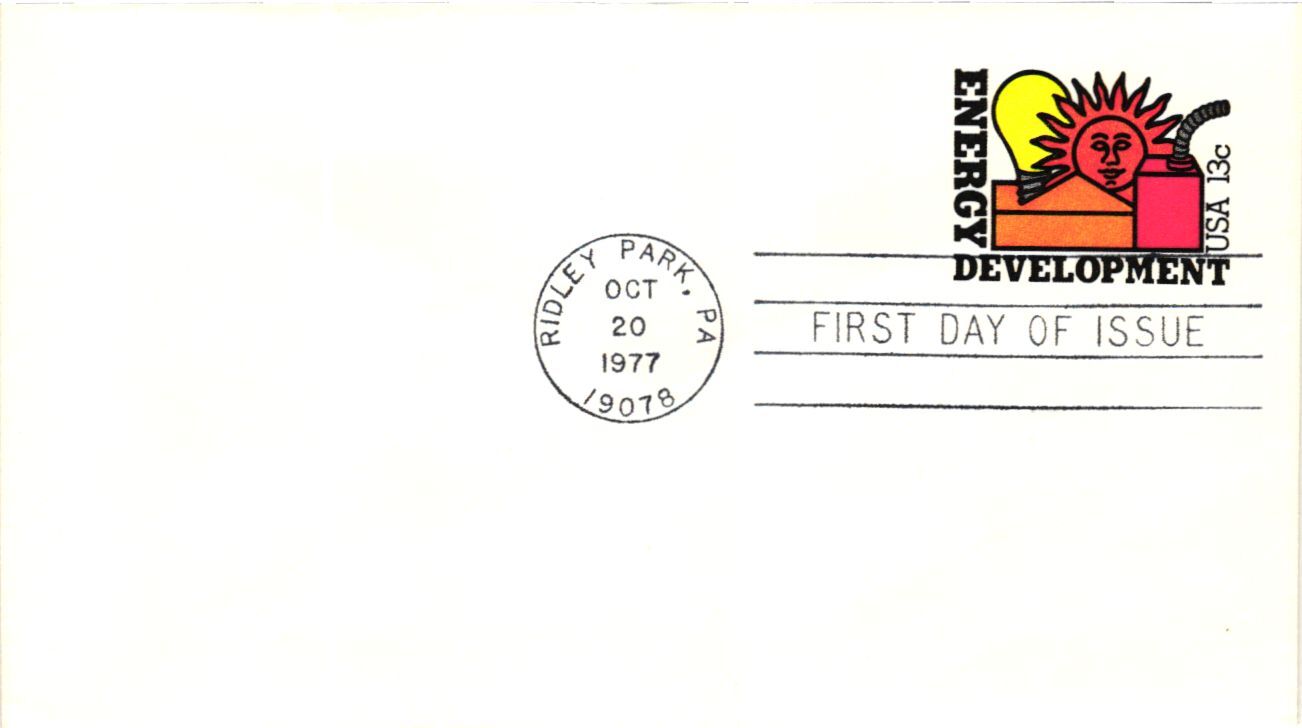U585 Energy Development Stamped Envelope +IBM- No Cachet | United ...