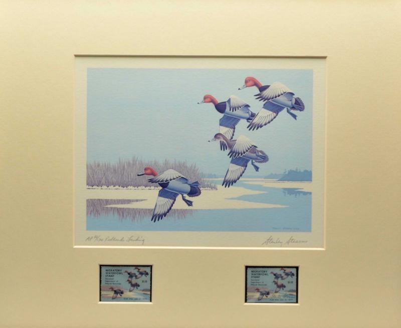 1978 Artist Proof MD State Waterfowl Print By; Artist Stanley Stearns ...