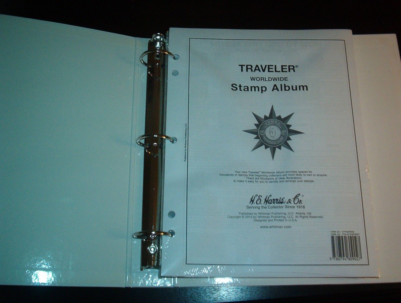 New HE Harris - Traveler Stamp Album Complete With Pages - Brand NEW ...