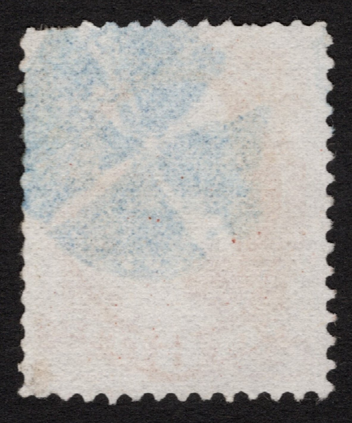 Used 1873 6c Dull Pink Lincoln Banknote w/Blue Quad Cut Cork Cancel ...