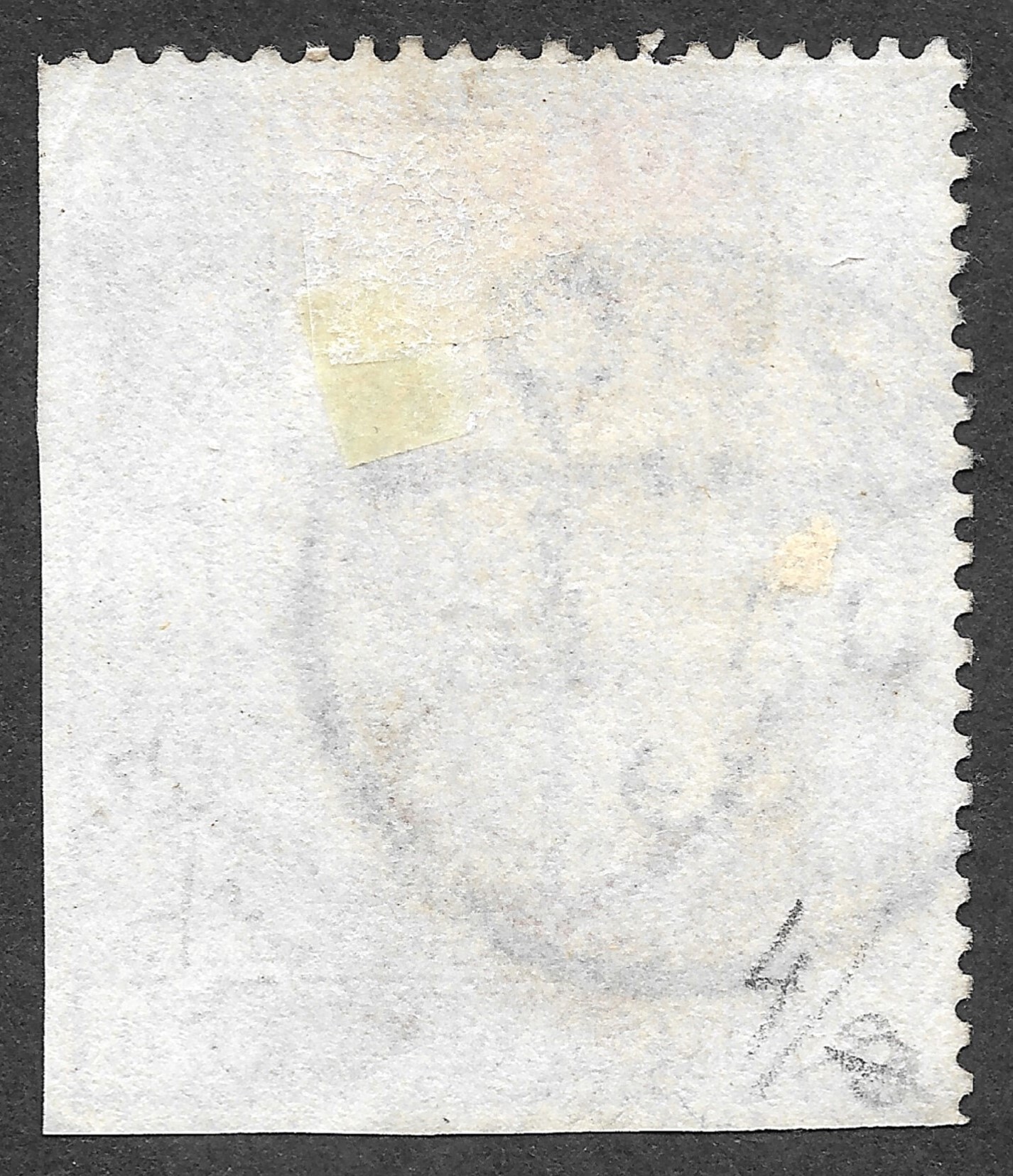 Belfast Cancel on Used British Victorian 5 Shillings Postage Stamp ...