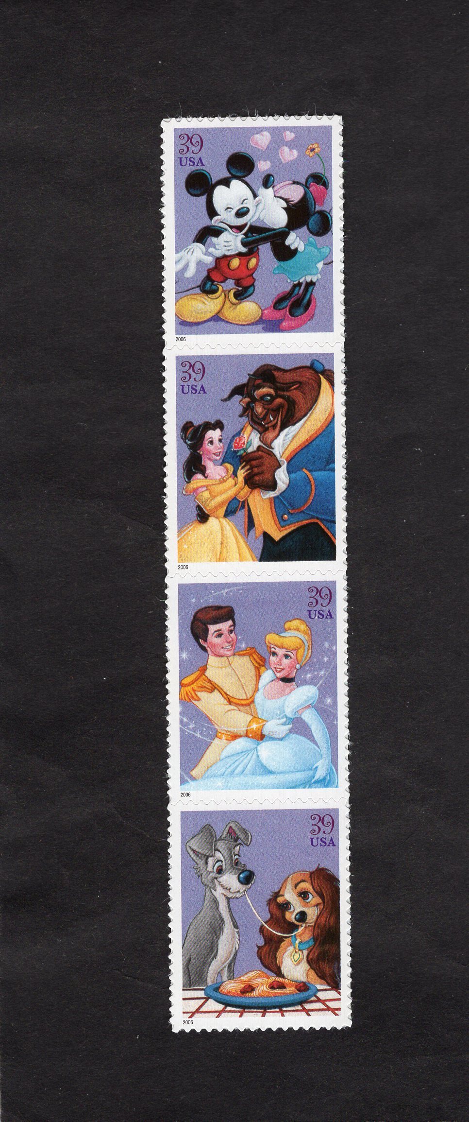 4025-4029 Art of Disney | United States, General Issue Stamp / HipStamp