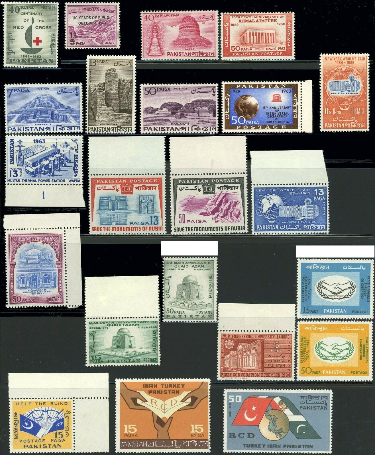 PAKISTAN Postage Asia Stamp Collection Mint LH OG | Asia - Pakistan ...