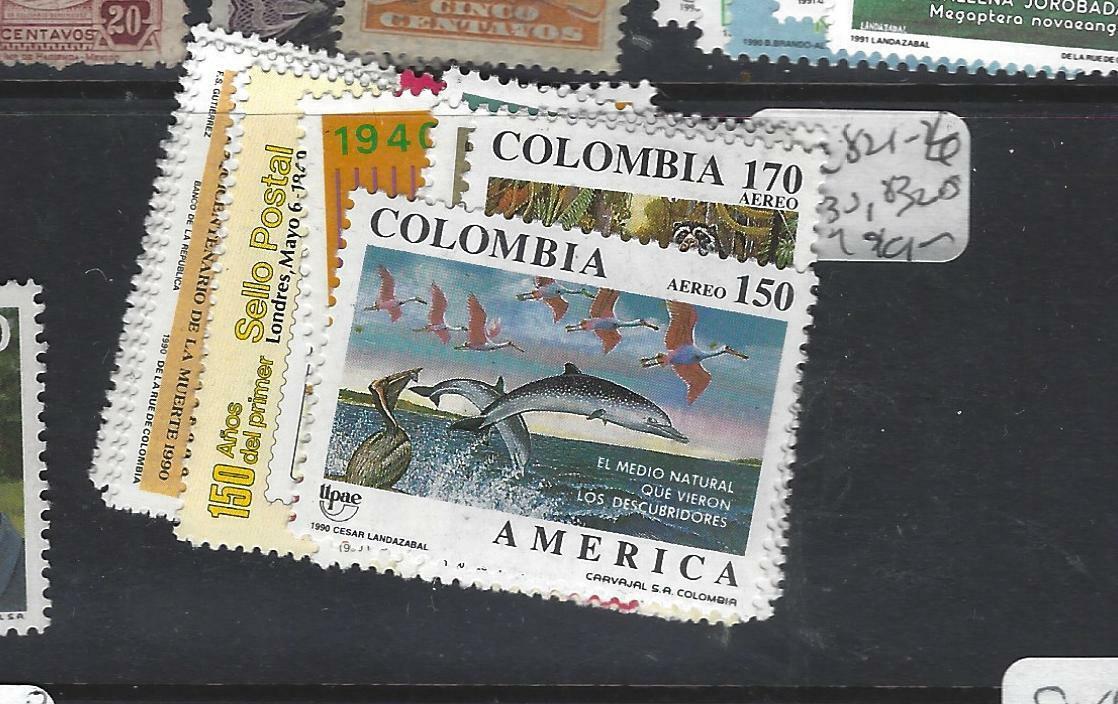 Colombia (ach) SC C821-6, 828-30, 832-6 MOG | Central & South America ...