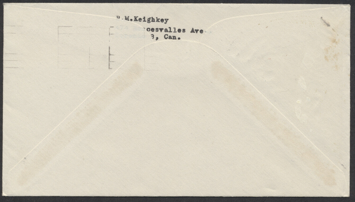 1948 #277 Responsible Govt FDC, Jacobi Map Cachet, Toronto Serve Canada ...