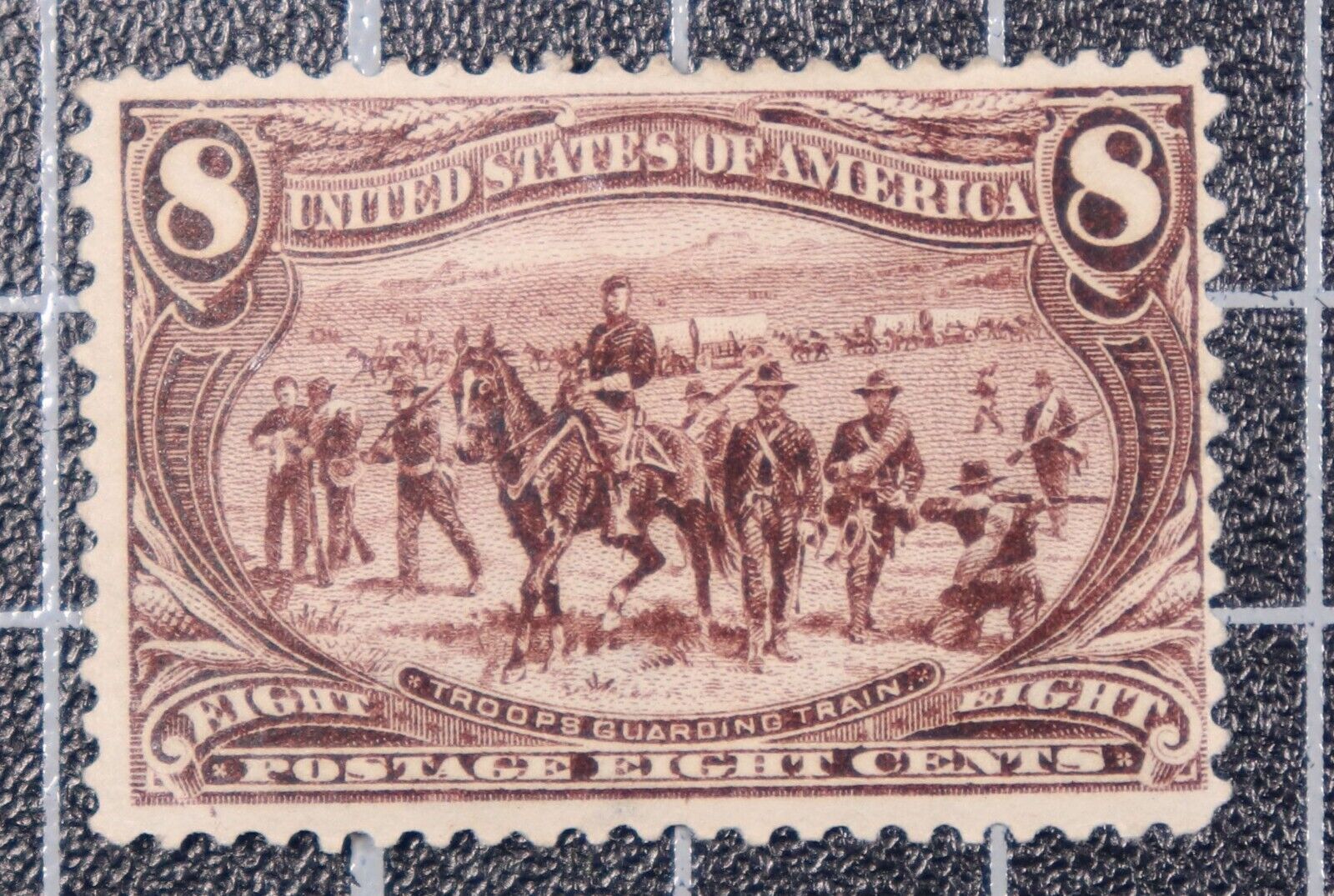 Scott 289 - 8 Cents Trans-Mississippi - OG MH - Nice Stamp - SCV - $140 ...