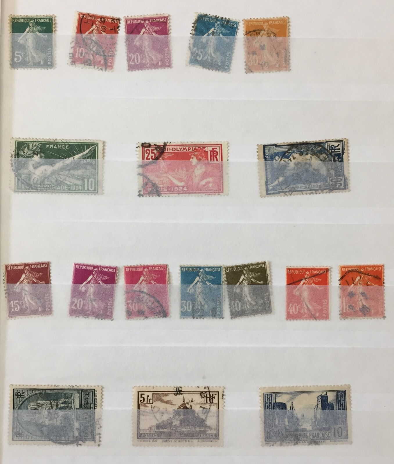 France 1850s/1950sUsed Collection Ceres Napoleon Peace (Apx 150) GM2462 ...