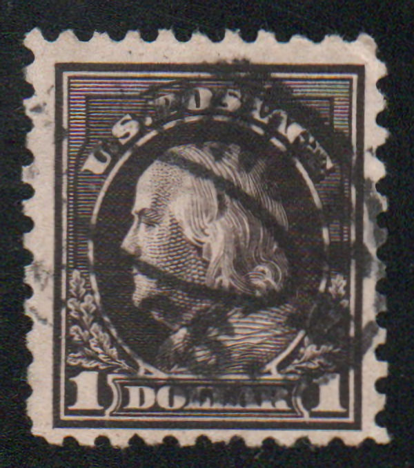 460 F/VF, deep town cancel, bold color! v0726 | United States, General ...