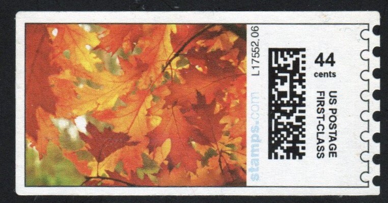 1CVP 74 - (42c) - Personal Computer Postage - "Oak Leaves" - Used ...