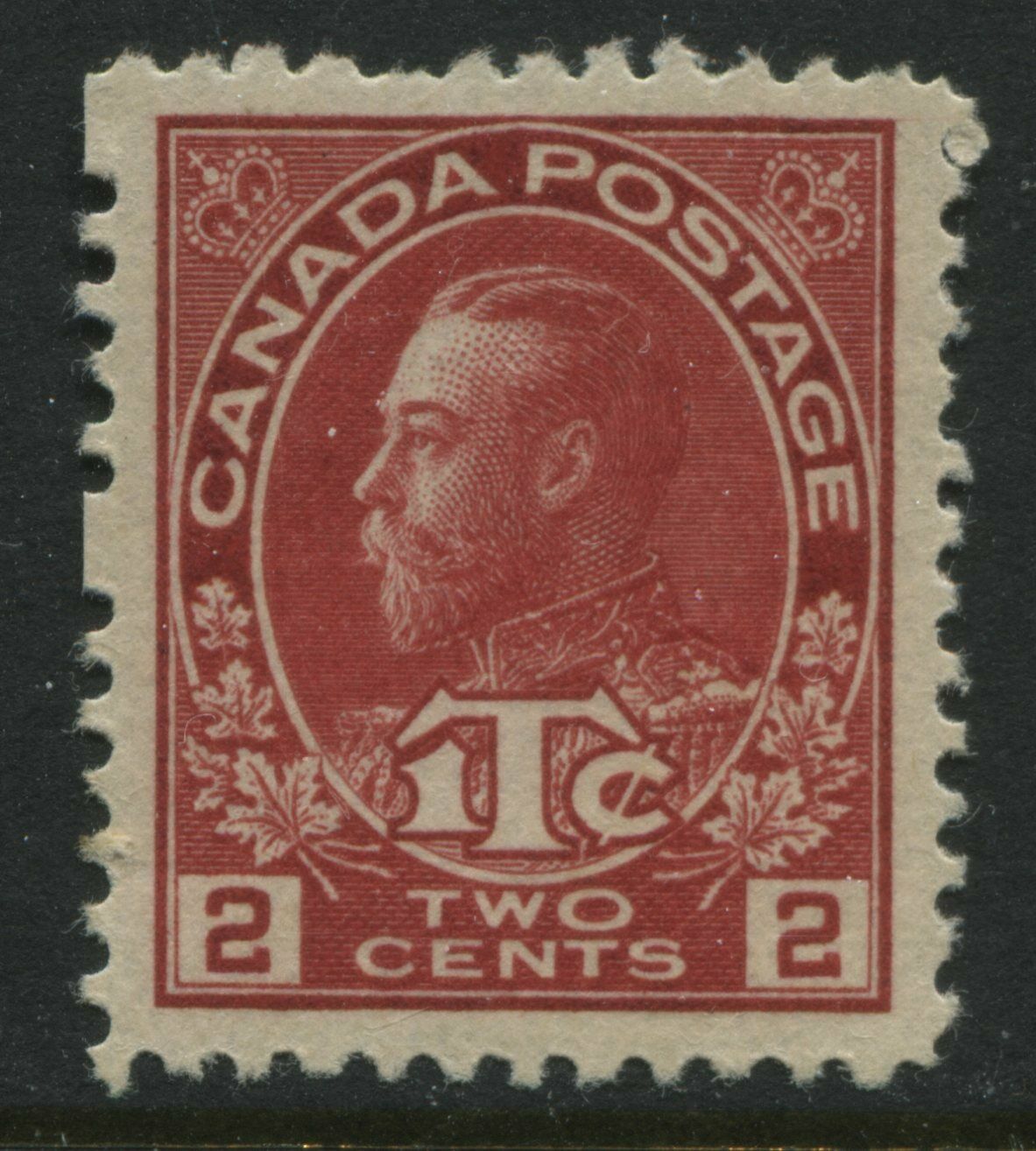 Canada 1916 2 cent + 1 cent War Tax unmounted mint NH | Canada, Stamp ...