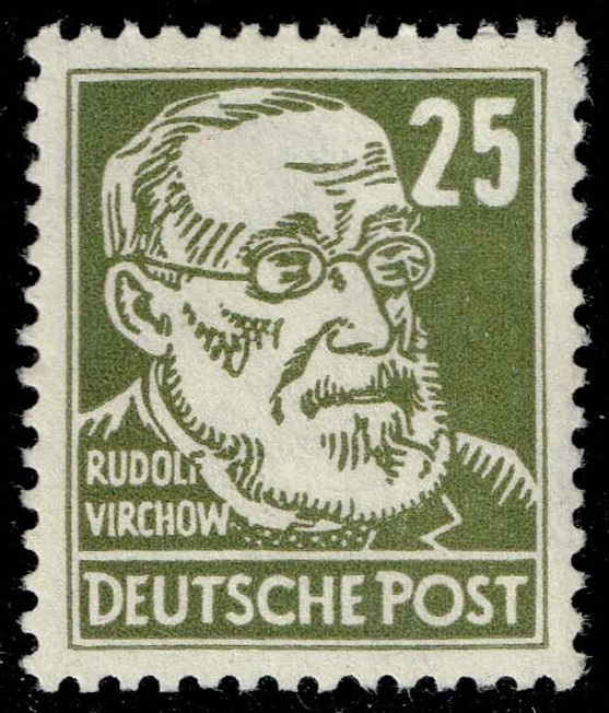 Germany DDR #10N38 Rudolf Virchow; MNH | Europe - Germany & Colonies ...