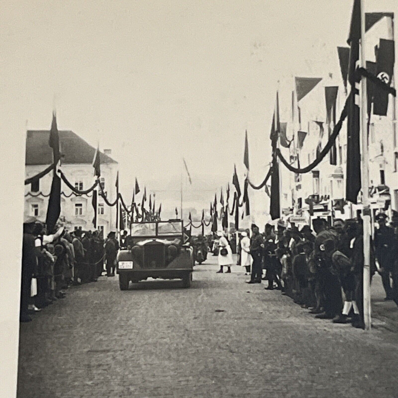 WW2 WWII Nazi German Third Reich Parade Car Ceremony Photo | United ...