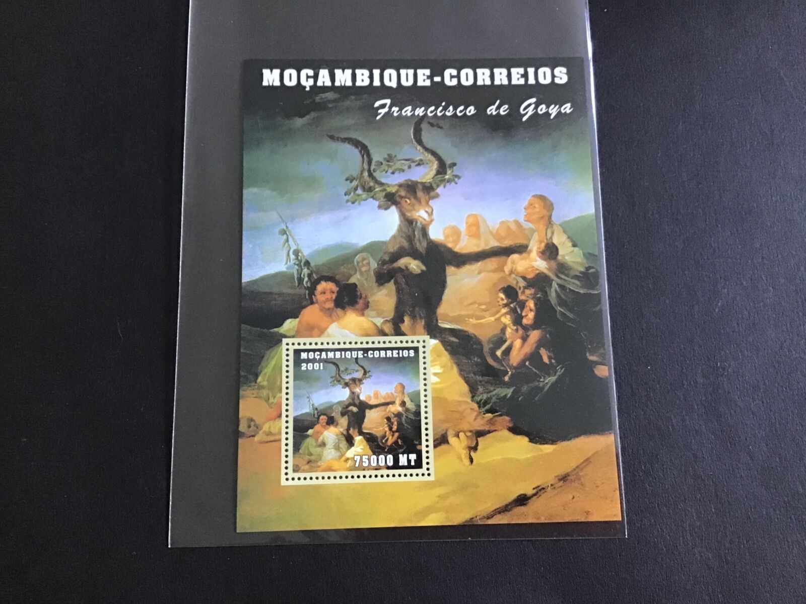 Mozambique 2001 Francisco De Goya Mint Never Hinged Stamp Sheet R38632 ...
