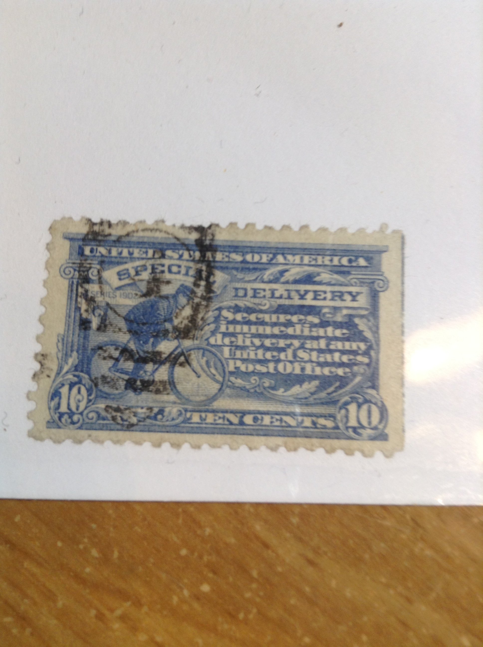 United Stats # E9 Used | United States, Special Delivery Stamp / HipStamp