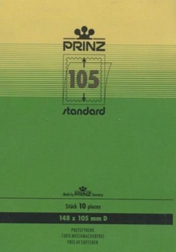 Prinz Stamp Mounts - Standard and Gard, Clear & Black backed - Choice ...