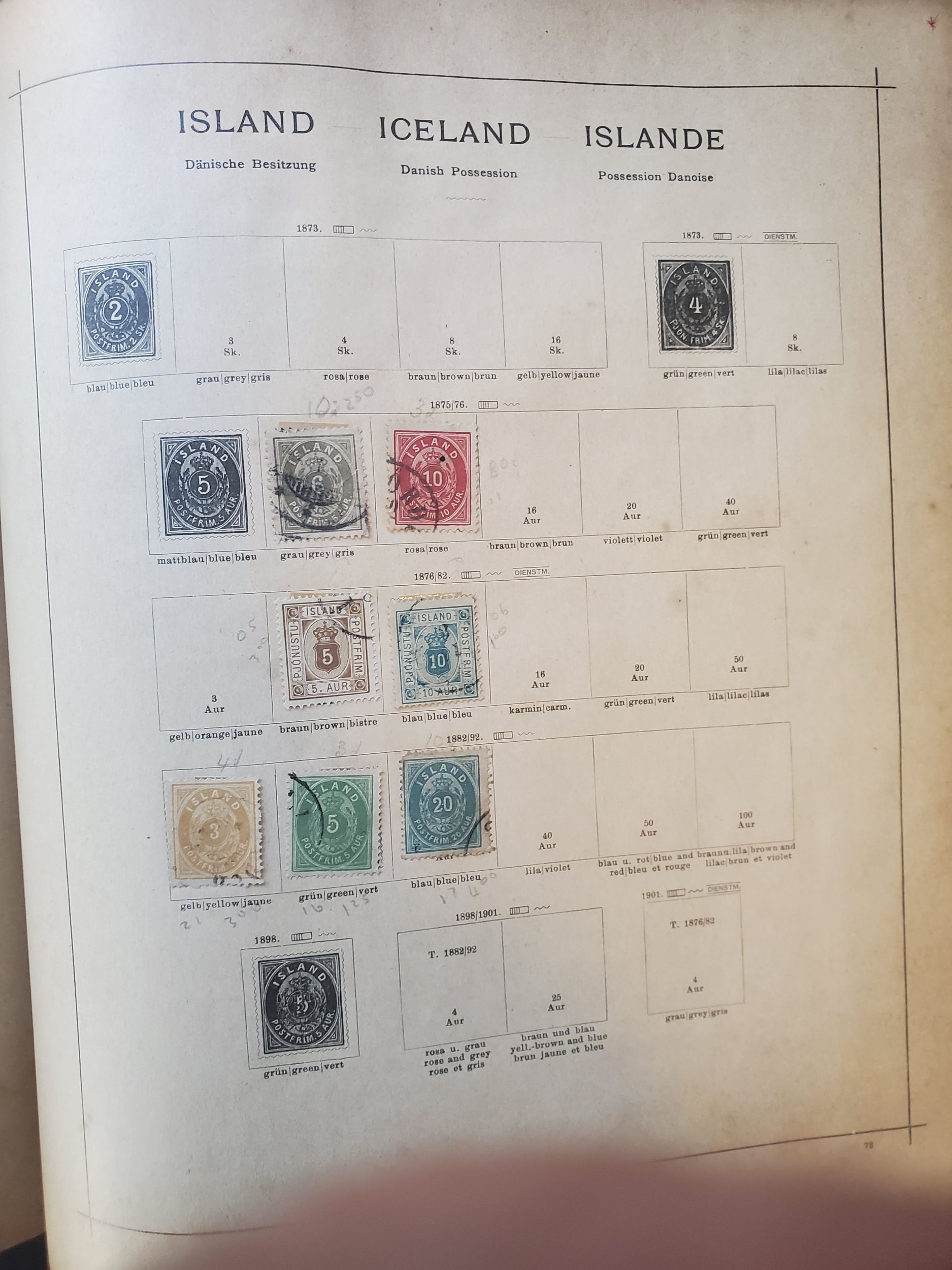 Iceland rare old stamps | Europe - Iceland, Stamp / HipStamp