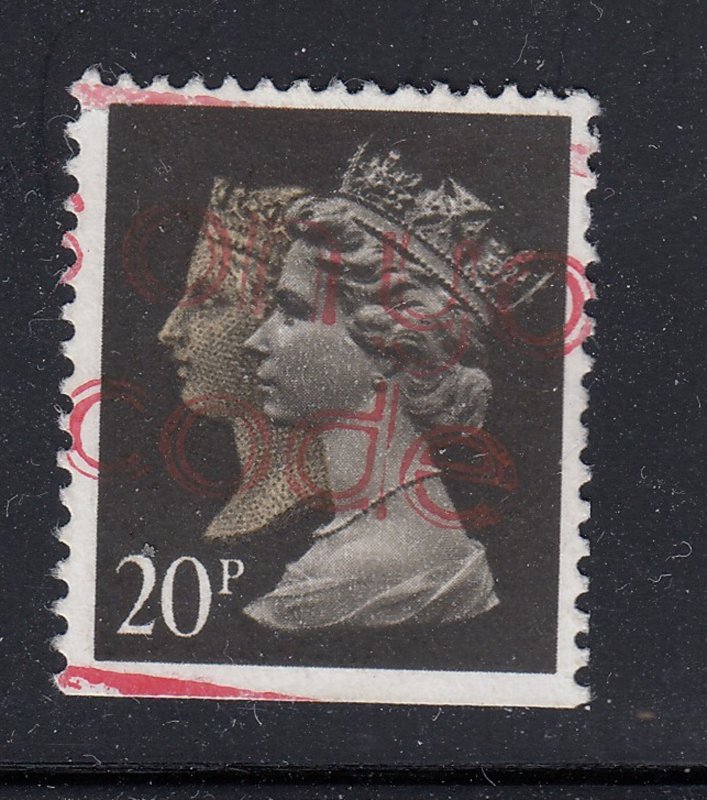 UK 1990, used 20p Machin, Scott # MH193, Queen Victoria and Queen ...