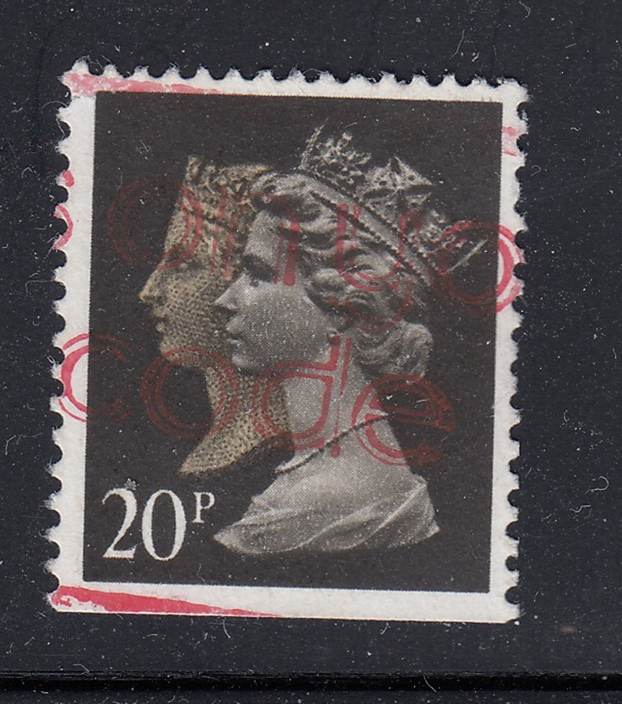 UK 1990, used 20p Machin, Scott # MH193, Queen Victoria and Queen ...