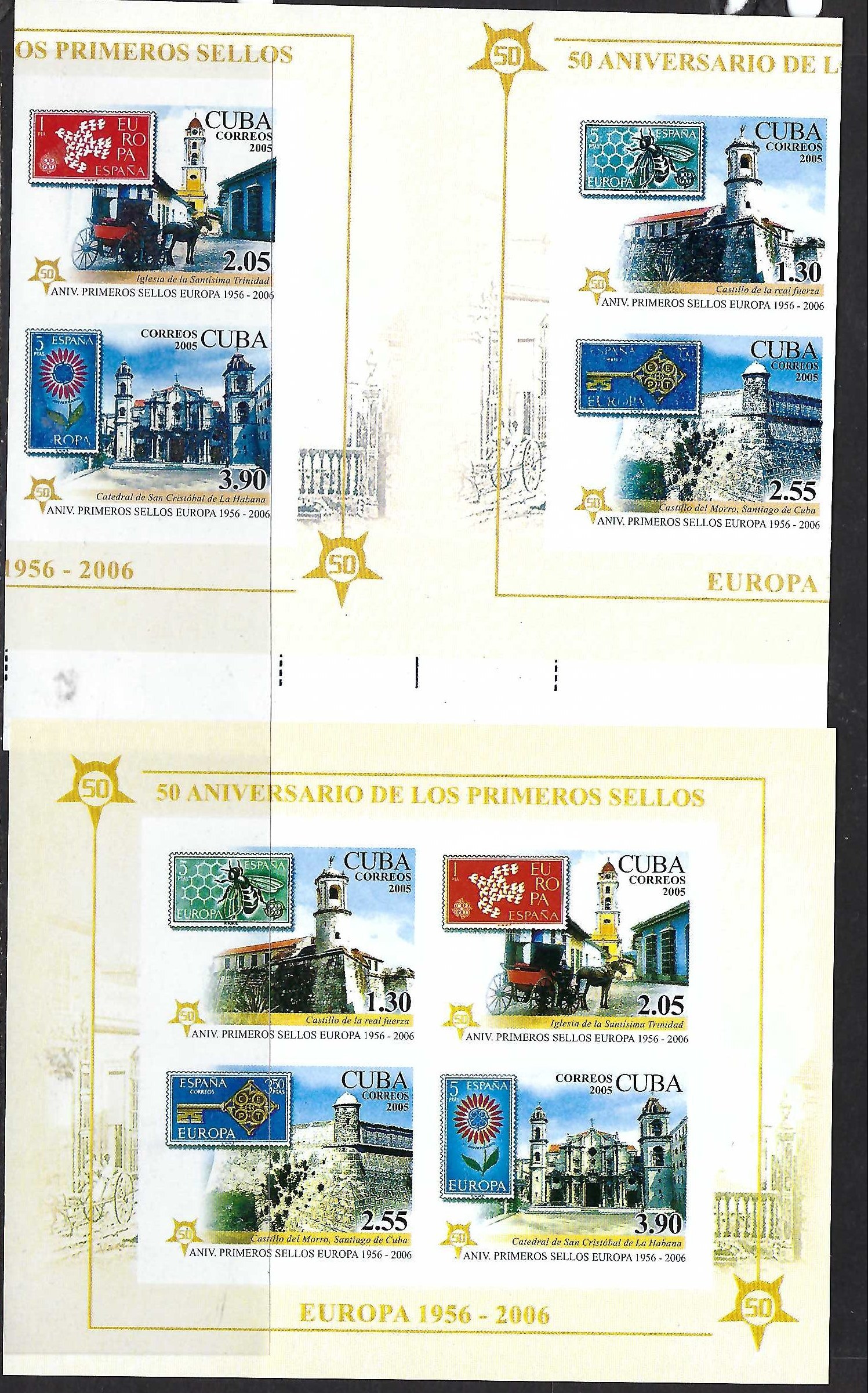 Cuba 4540-43 MNH Proofs [D5] | Caribbean - Cuba, General Issue Stamp ...