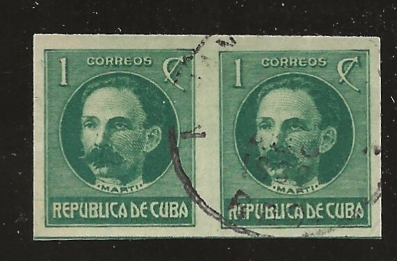 Cuba SC # 264 Used Pair Imperf | Caribbean - Cuba, General Issue Stamp ...
