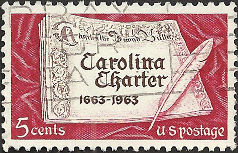 # 1230 Used Carolina Charter | United States, General Issue Stamp ...