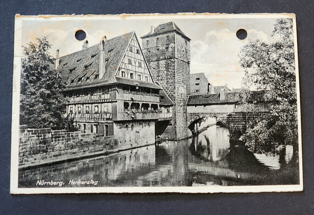 WW2 WWII Nazi Germany Third Reich German photo Postcard Allenstein 1939 ...