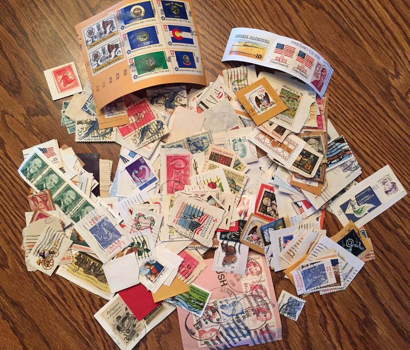 A Bunch Of Stamps