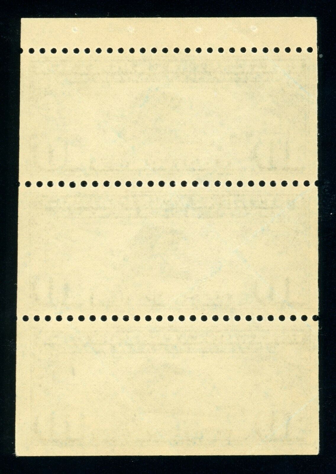 US Stamp #C10a Lindbergh Airmail 10c - Booklet Pane of 3 - MNH - CV ...