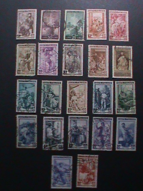 Italy - Very Old-Various Occupations -Large Used Stamps SET Very Fine ...