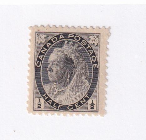 Canada # 74 Vf-Mnh 1/2cts Numeral CAT Value $60 From Kimss30 | Canada ...