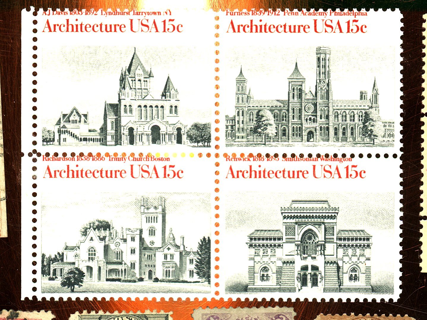 1838-41 Mint Misperfed Block | United States, General Issue Stamp ...