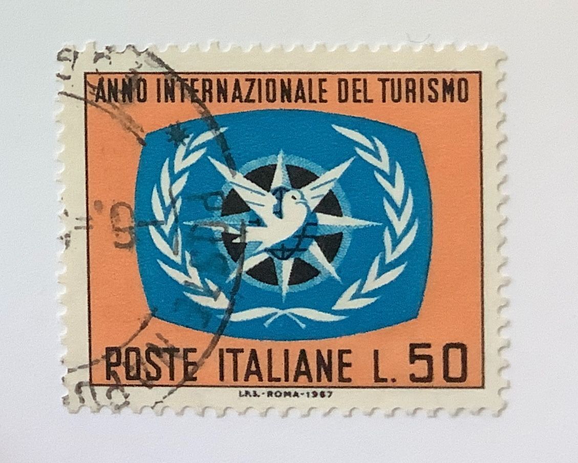 Italy 1967 Scott 973 used - 50L, International Tourist Year | Europe ...